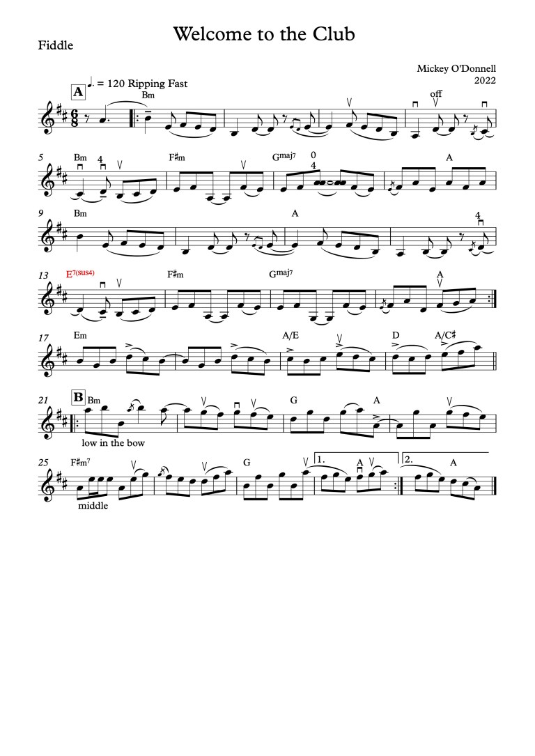 Welcome to the Club – Melbourne Tune Collection